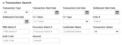 Searching Transactions