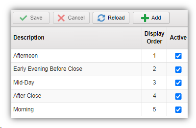 Estimated Arrival Setup